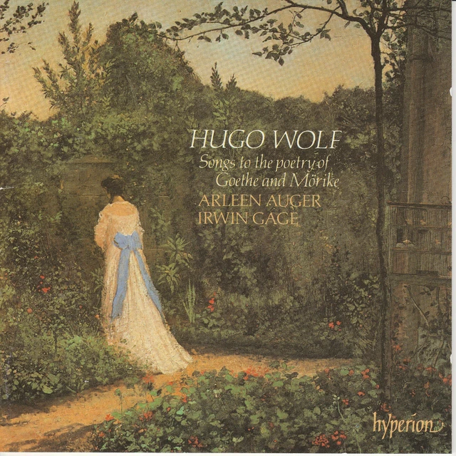 HUGO WOLF SONGS TO THE POETRY OF GOETHE AND MORIKE Arleen Auger cd £3. ...