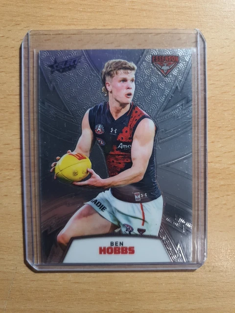 2024 AFL SELECT Footy Stars Luminous Thunderbolt Refractor Ben Hobbs 012/299 $9.95 - PicClick AU