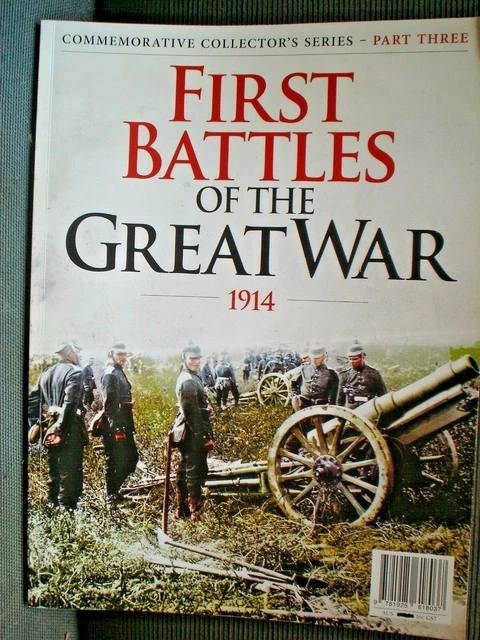 BOOK WORLD WAR One Fully Illustrated Ww1 History First Battles Great ...