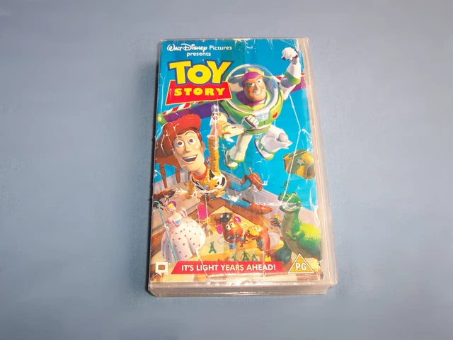 TOY STORY - Animated Disney / Pixar Film 1995 VHS PAL Video Tape ...