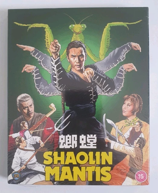 SHAOLIN MANTIS (BLU-RAY) David Chiang. Ltd Edition + Poster-Slipcase ...