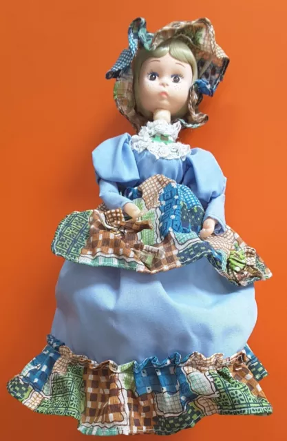 Vintage Retro 70s Bradley Style Doll Big Eyes Holly Hobbie Dress Korean Stand £1600 Picclick Uk