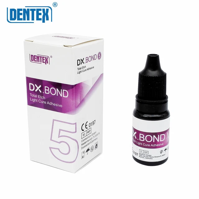 DENTEX DX.BOND V Dental Etch Light Cure Dentin Resin Bonding Adhesive 5ml EUR 11,70 - PicClick DE