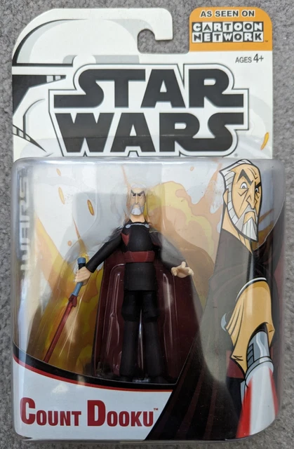 STAR WARS MOC Cartoon Network Animated Clone Wars Count Dooku £21.99 ...
