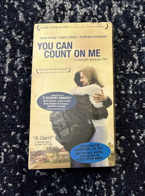 YOU CAN COUNT ON ME VHS SEALED FULL LENGTH SCREENER Laura Linney Mark ...