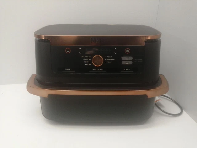 NINJA FOODI FLEXDRAWER Dual Zone Heißluftfritteuse, Airfryer mit 10,4 ...