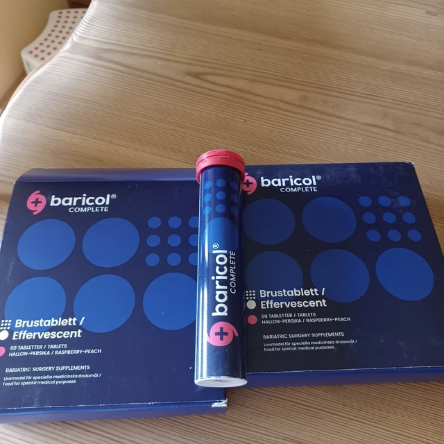 BARICOL COMPLETE EFFERVESCENT Raspberry And Peach Tablets 120 Tablets £ ...