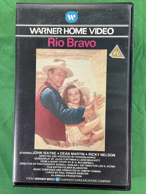 RIO BRAVO, VHS Video, Dean Martin, John Wayne, Ricky Nelson £3.75 ...