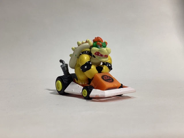 RARE MARIO KART DS Bowser Micro Mini Figure Toy Nintendo 2005 Yujin ...