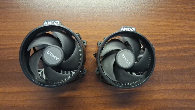 AMD WRAITH STEALTH + Wraith Spire (NON-RGB) CPU Coolers For AM4 Ryzen ...