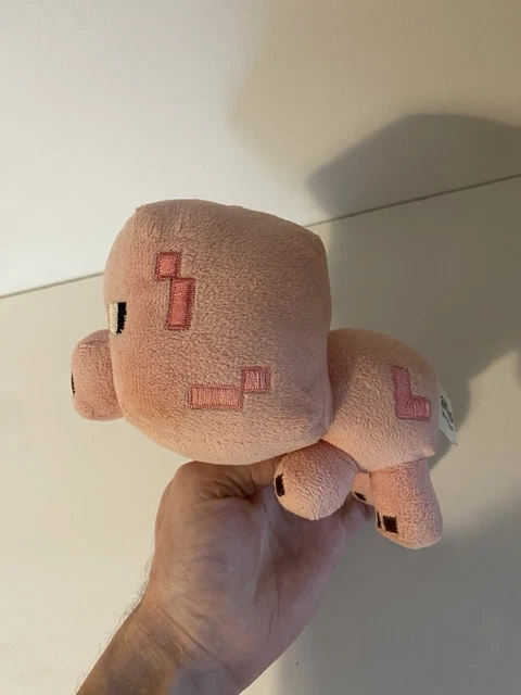 MOJANG MINECRAFT PIG Plush Soft Toy 2014 Collectable £4.99 - PicClick UK