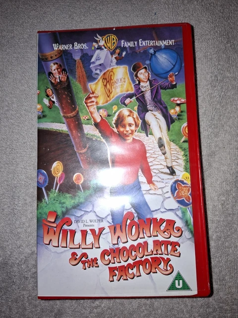 WB, WILLY WONKA & The Chocolate Factory, VHS Tape £3.31 - PicClick UK
