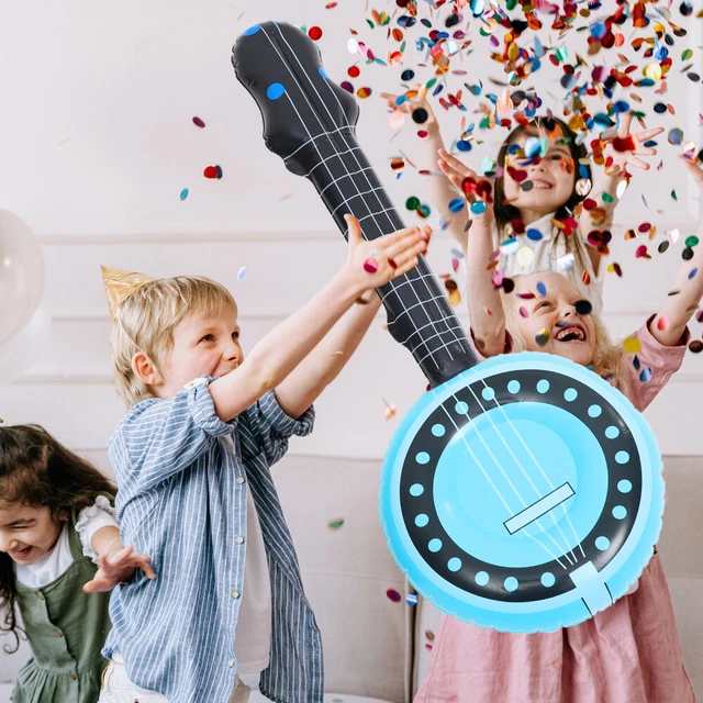 INFLATABLE KEYBOARD & Banjo Set for 80s/90s Party- £10.28 - PicClick UK