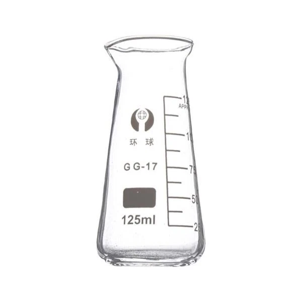 CHEMISTRY LAB SUPPLY 125ml-500ml Borosilicate Glass Triangle Beaker ...