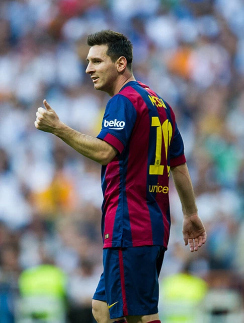 MESSI #10 2012-2014 Barcelona Home/3rd Awaykit Nameset Printing £13.19 ...