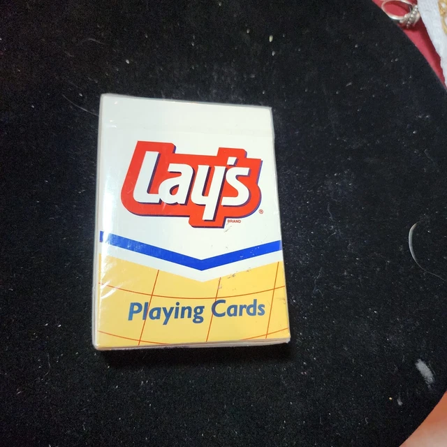 VINTAGE HOYLE LAY'S Potato Chips Playing Cards New In Box! £11.34 ...