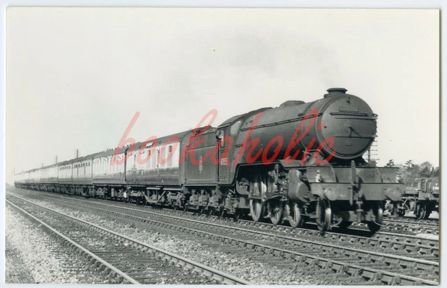 REAL PHOTO - LNER V2 2-6-2 No. 60855 - RETFORD - 1956. £2.00 - PicClick UK