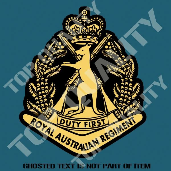 ROYAL AUSTRALIAN REGIMENT Rar Patriotic Military Decals Stickers ...