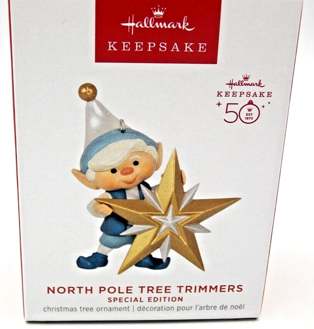 NORTH POLE TREE Trimmers Special Edition Repaint-2023 Hallmark Keepsake ...