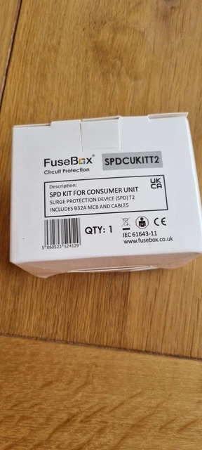 FUSEBOX SPD KIT, Combined Type 1,2&3 - SPDCUKITT2 £10.00 - PicClick UK