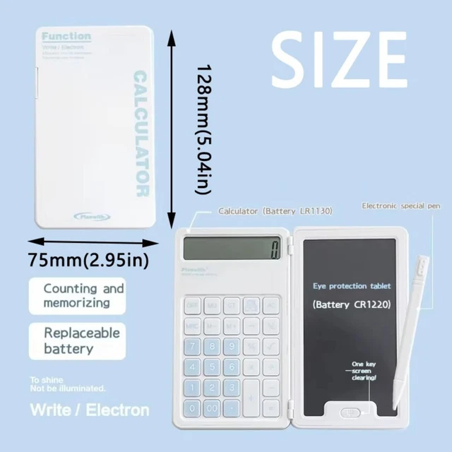CUTE FOLDABLE CALCULATOR Portable Student Calculator School Stationery ...