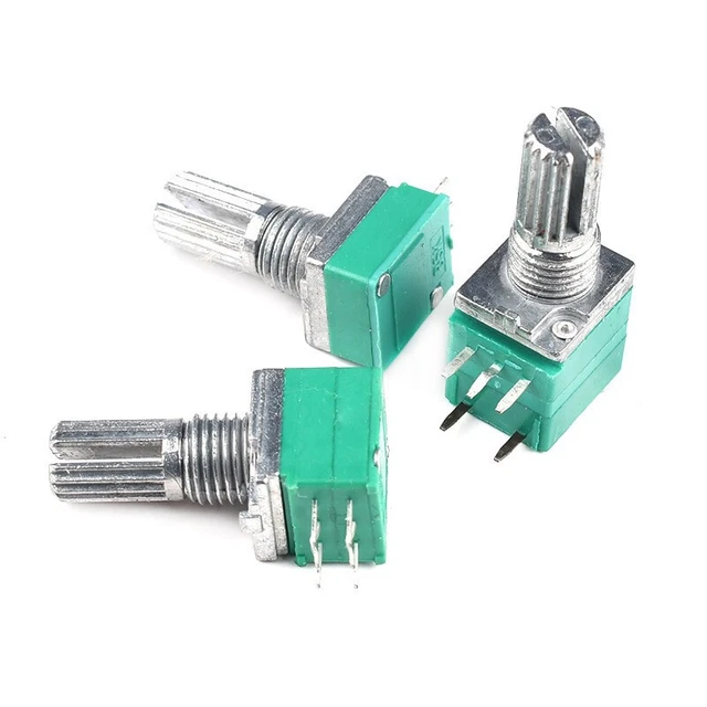 POTI DREH POTENTIOMETER Linear 5K 10K 20K 50K 100K Ohm Mono Doppel B ...