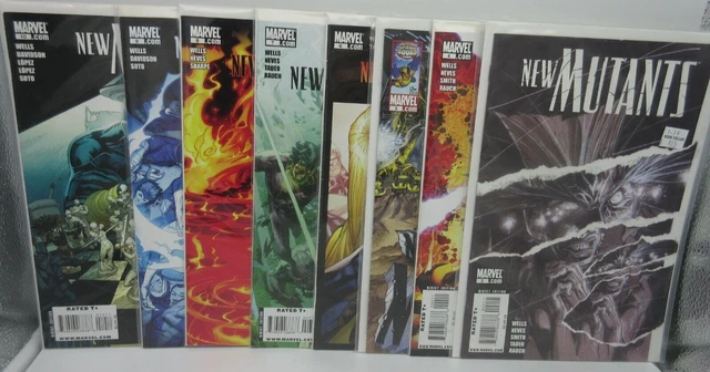 MARVEL NEW MUTANTS #2,4,5,6,7,8,9,10 X-Men, Legion, Rogue, Emma Frost ...