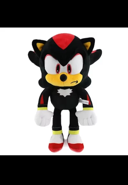 SHADOW - SONIC The Hedgehog Shadow Teddy-Shadow Soft Toy Teddy Black ...
