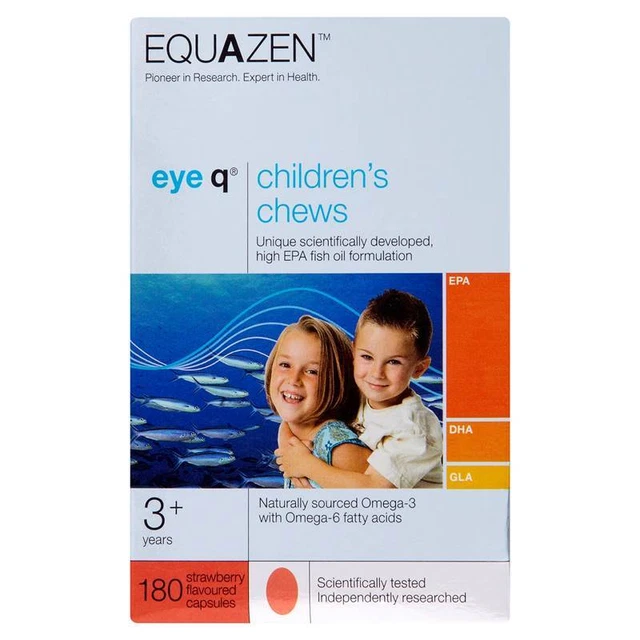 EQUAZEN OMEGA 3&6 Equazen Chews 180s-3 Pack £88.82 - PicClick UK