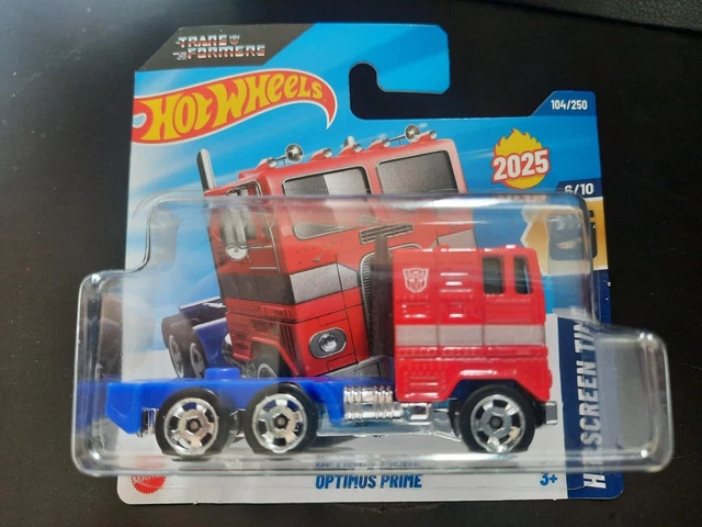 🚘OPTIMUS PRIME TRANSFORMERS🚘 Hot Wheels 2025 🚘 1/64 - OVP neu EUR 2,50 ...