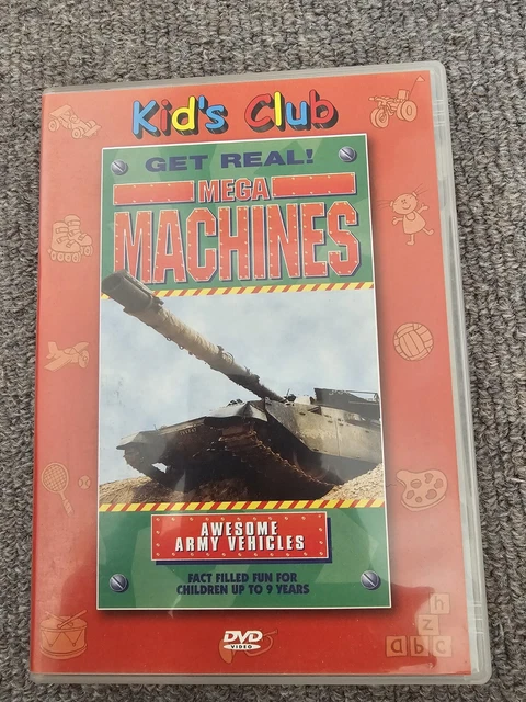 MEGA MACHINES - Awesome Army Vehicles (DVD, 2002) £7.50 - PicClick UK