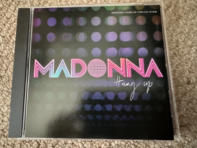 MADONNA HUNG UP 2 mix USA CD promotionnel dans un étui à bijoux ...