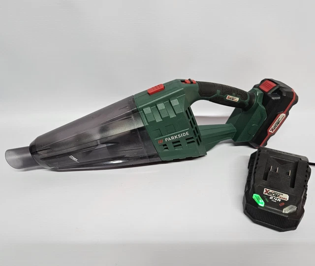 PARKSIDE X20V TEAM Cordless Vacuum Cleaner with Charger & Battery PHSSA ...