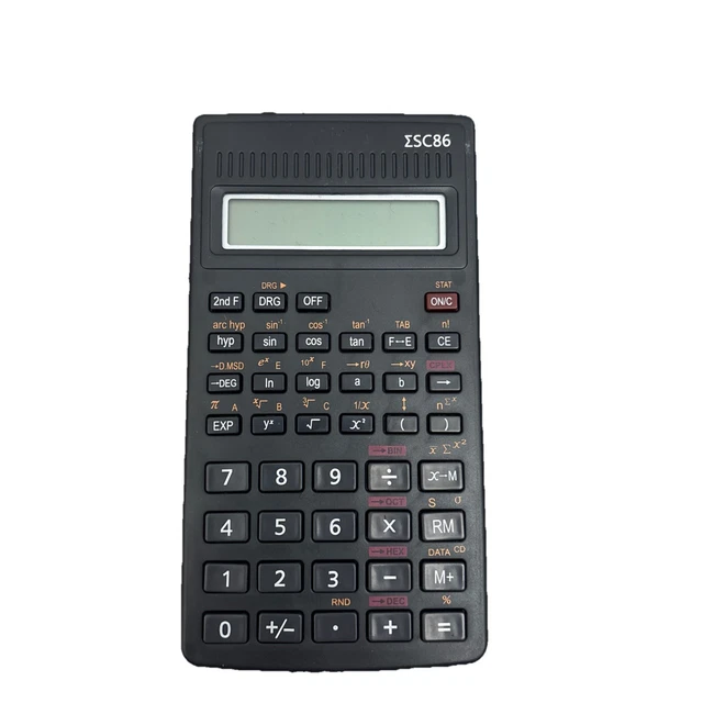 TESCO SCIENTIFIC CALCULATOR ESC86 Working fine with Cover minor signs ...