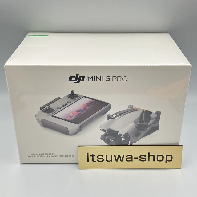DJI MINI 5 Pro Fly More Combo RC 2 Controller 36 min 3 Battery Drone ...
