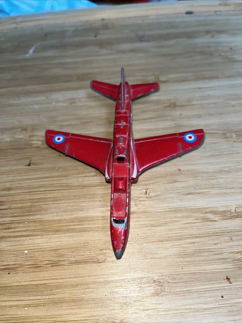 USED MATCHBOX BAE Hawk T Mk1 Red Arrow Jet Plane Toy Vintage ...