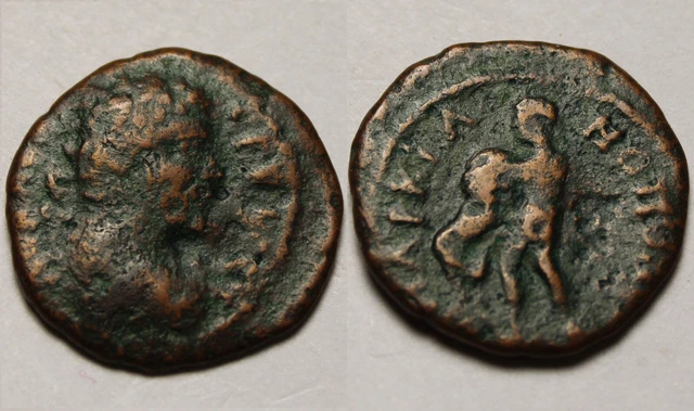 ANCIENT ROMAN COIN Septimius Severus/Markianopolis/Moesia/Hercules ...