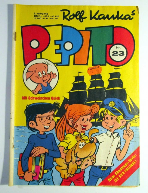 PEPITO COMIC 2.JAHRGANG Heft # 23 Mit den 7 Schnuckeln Gevacur Verlag ...