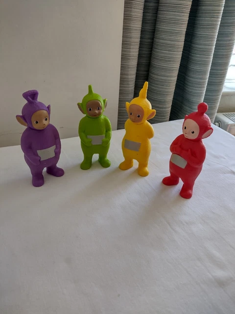 CBEEBIES TELETUBBIES CHUNKY Figures 5” All Four Dipsy Lala Tinkiewinke ...
