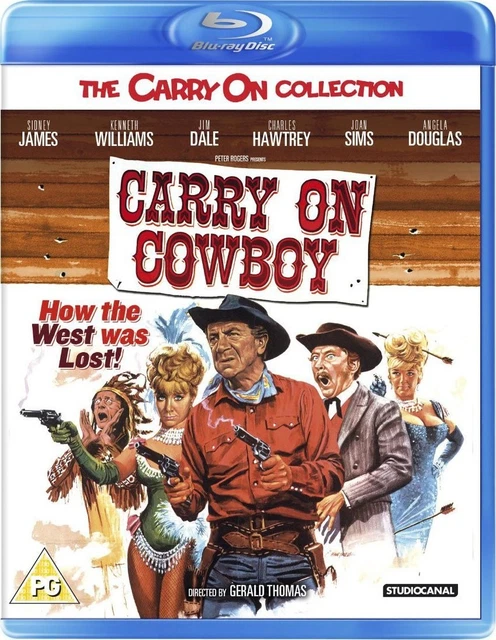 CARRY ON COWBOY (Blu-ray) Sid James Kenneth Williams Charles Hawtrey ...