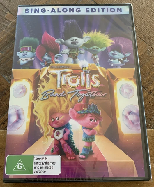 TROLLS BAND TOGETHER Sing-Along Edition DVD BRAND NEW Region 4 $18.09 ...