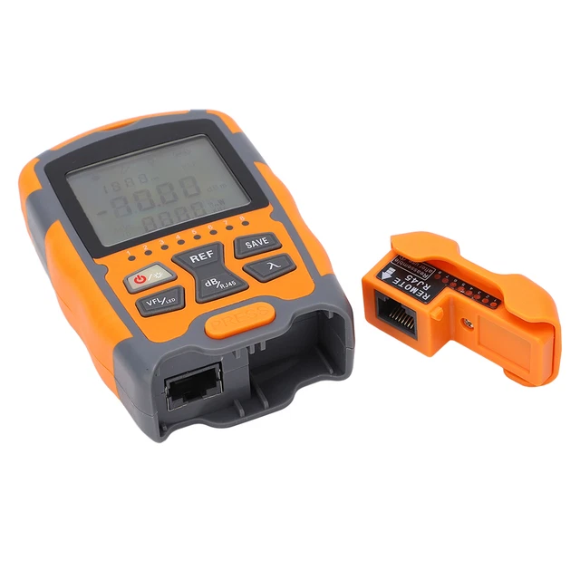 OPTICAL CABLE TESTER Calibration Function Fiber Optic Power Meter ...