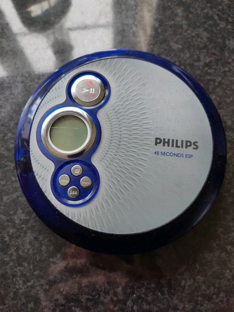 PHILIPS JOGPROOF AX2402 Portable CD Player Walkman Discman £21.36 ...