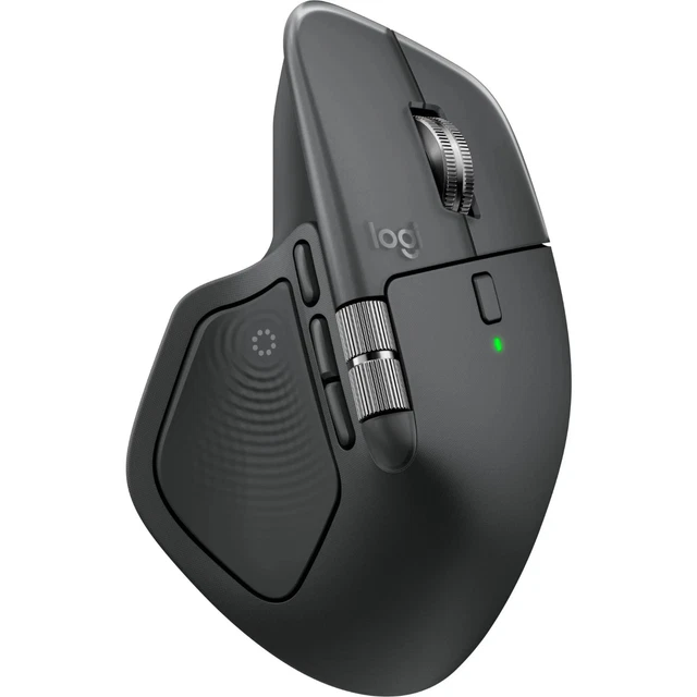 LOGITECH MX MASTER 4 Graphite wireless mouse with haptic feedback $175. ...