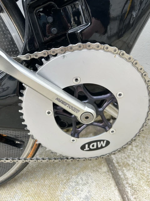 GIANT MCR Mike Burrows Lotus Carbon monocoque Time Trial bike Lopro ...