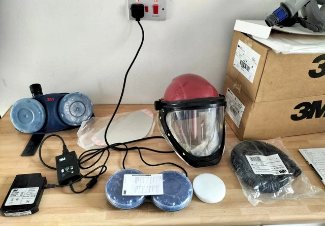 3M JUPITER POWERED Air Turbo Unit and Hoods, ready to use £130.68 ...