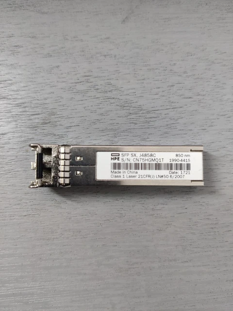 HP J4858C HP ProCurve compatible SFP SX Transceiver Module 850nm £10.00 ...