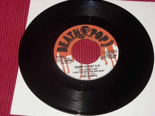 THE BUMPS: Bumps Start! E.P. Plain Sleeve 7" NEAR MINT EX SHOP STOCK £3 ...