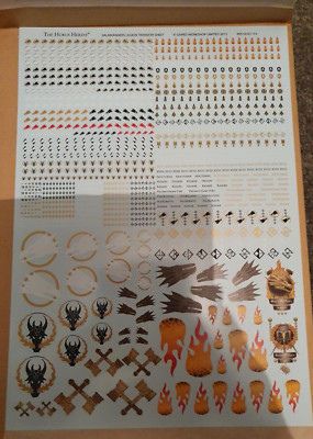 FORGEWORLD SALAMANDERS TRANSFER Sheet - Salamanders - Warhammer 40k ...