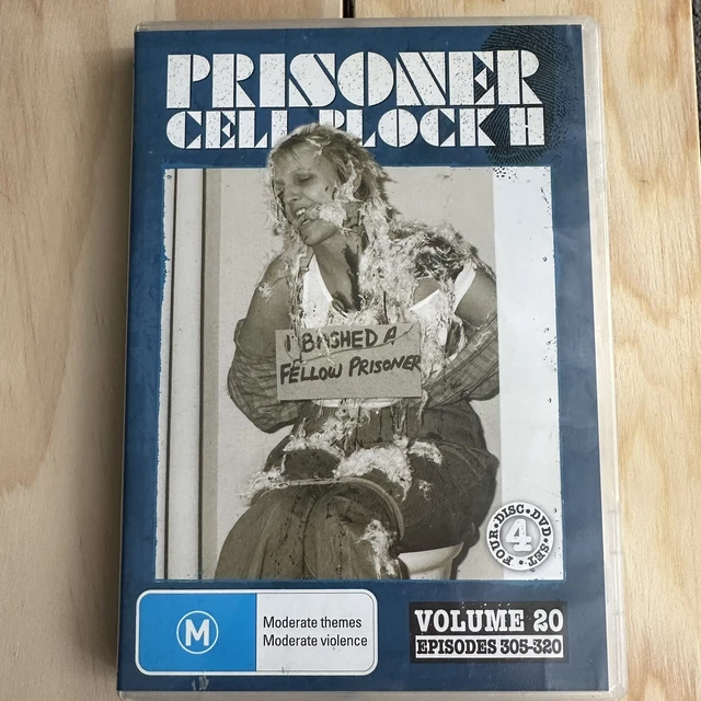 PRISONER CELL BLOCK H Volume 20 DVD Australian 4-Disc - All Region ...